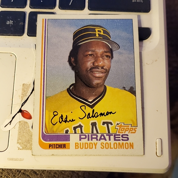 Other | Buddy Solomon Baseball Card | Poshmark